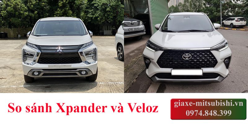 SO SÁNH XE XPANDER VÀ VELOZ