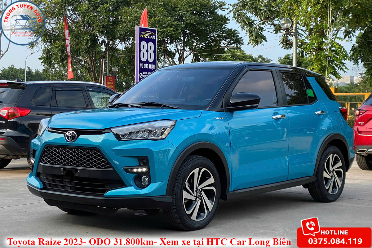 XE TOTYOTA RAIZE LƯỚT 2023 | HTC CAR LONG BIÊN