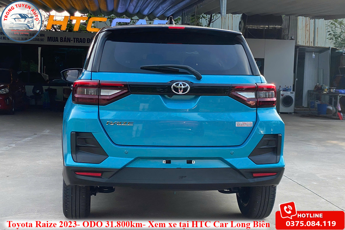 XE TOTYOTA RAIZE LƯỚT 2023 | HTC CAR LONG BIÊN